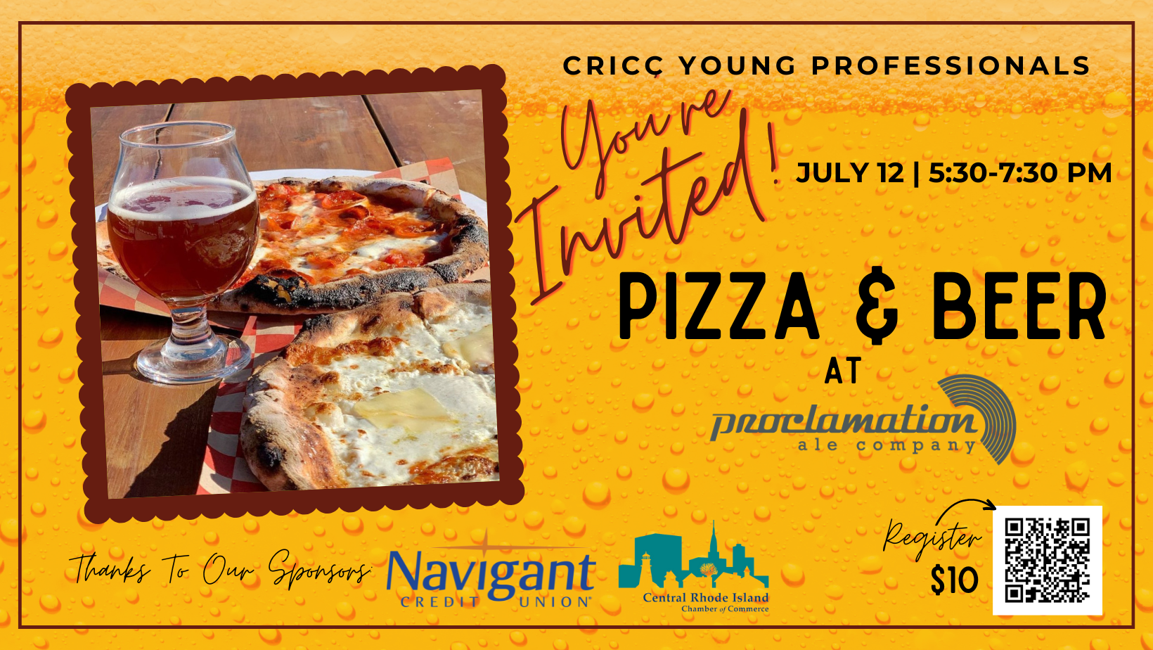 CRICC Young Professionals [Pizza & Beer at Proclamation Ale Company ...